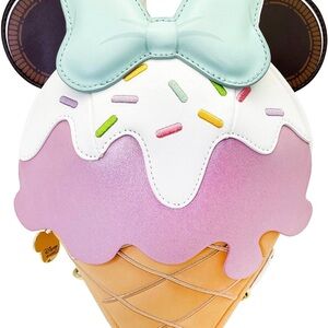 Loungefly | Bags | Loungefly Exclusive Disney Frosted Minnie Ice Cream ...